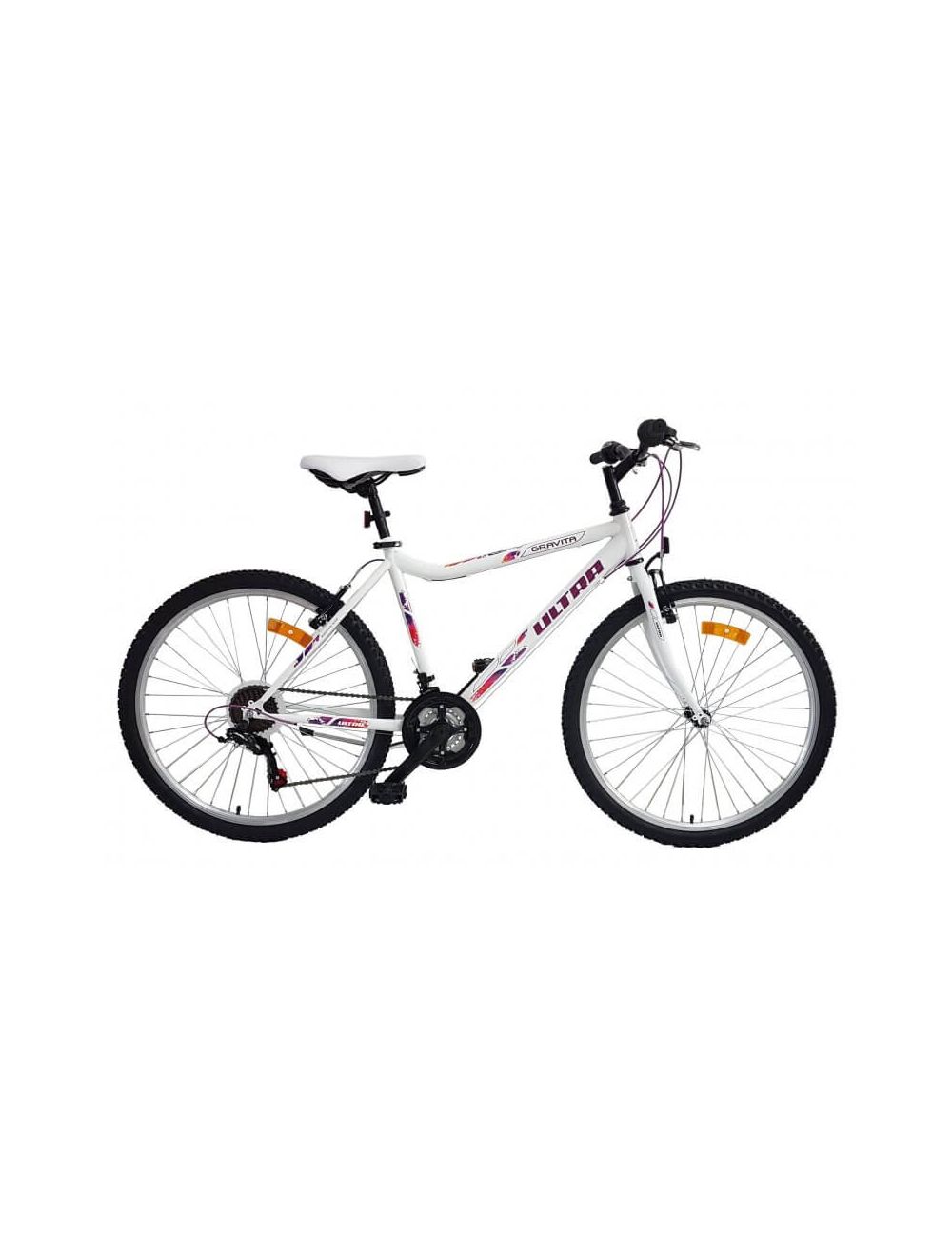 Bicikl Ultra Bike Gravita 26 460 mm white 2022 - Zenski MTB bicikli