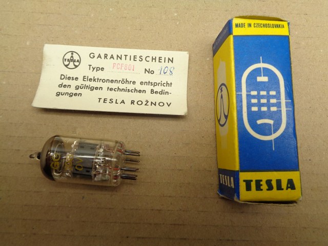Elektronska cev - lampa-Tesla RCF 801