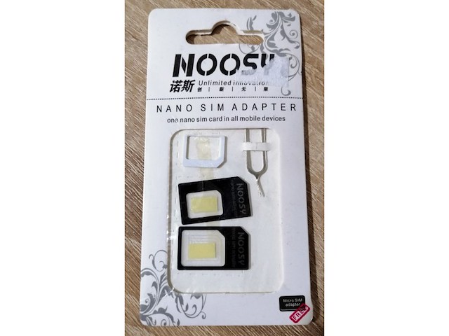 Adapter za SIM karticu (Noosy Nano SIM adapter)