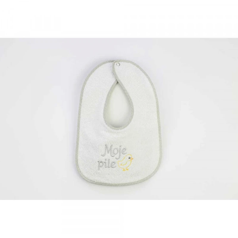 Deksi portikla za bebe Moje pile, White - Grey