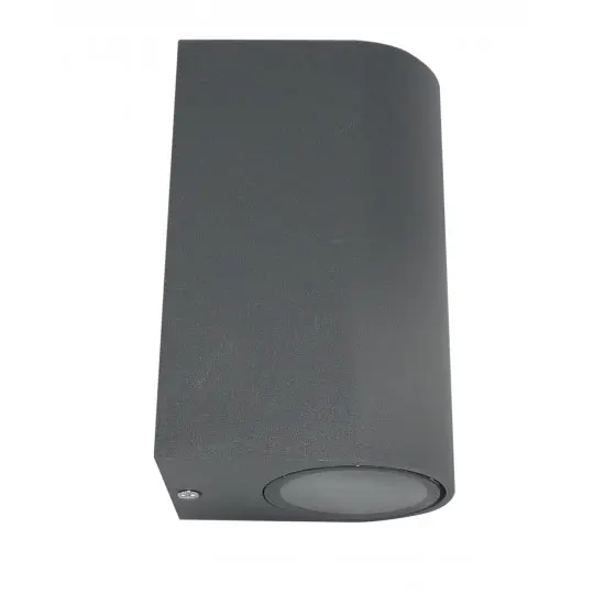 MITEA LIGHTING Baštenska zidna lampa M952010 antracit siva