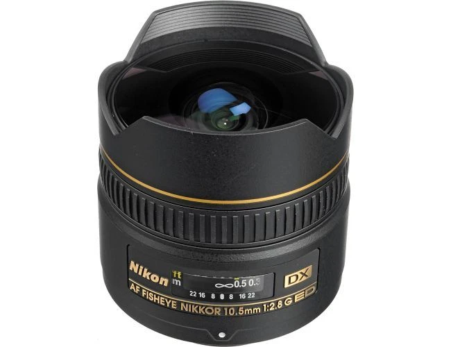 Nikon AF DX Fisheye-Nikkor 10.5mm f/2.8G ED objektiv