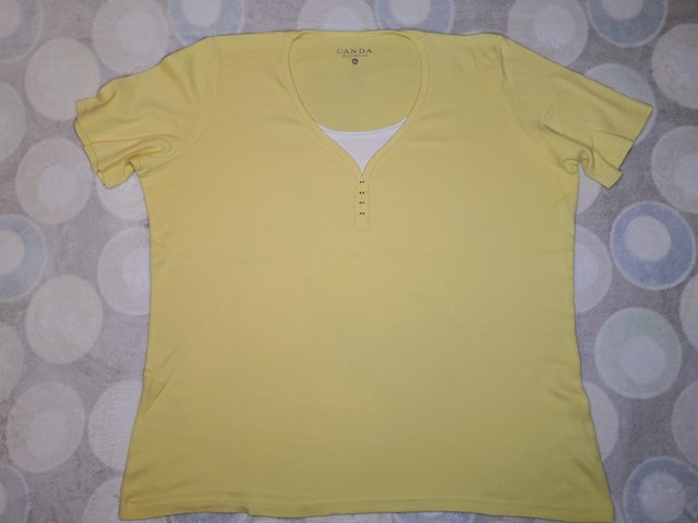 Ženska majica `Canda` C&;A veličina XL žuta