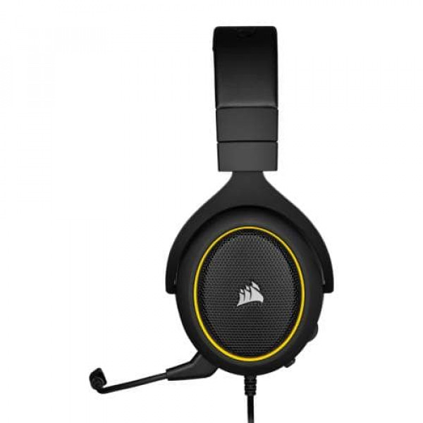 CORSAIR HS60 PRO SURROUND 7.1 /CA-9011214-EU/gaming/crno-uta/ žične slušalice sa mikrofonom 1.8m/ custom-tuned 50mm neodymium, noise cancelling, PC, Xbox One, PS4