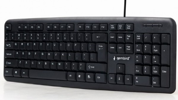 KB-U-103-YU Gembird Standardna tastatura YU layout black USB (393)