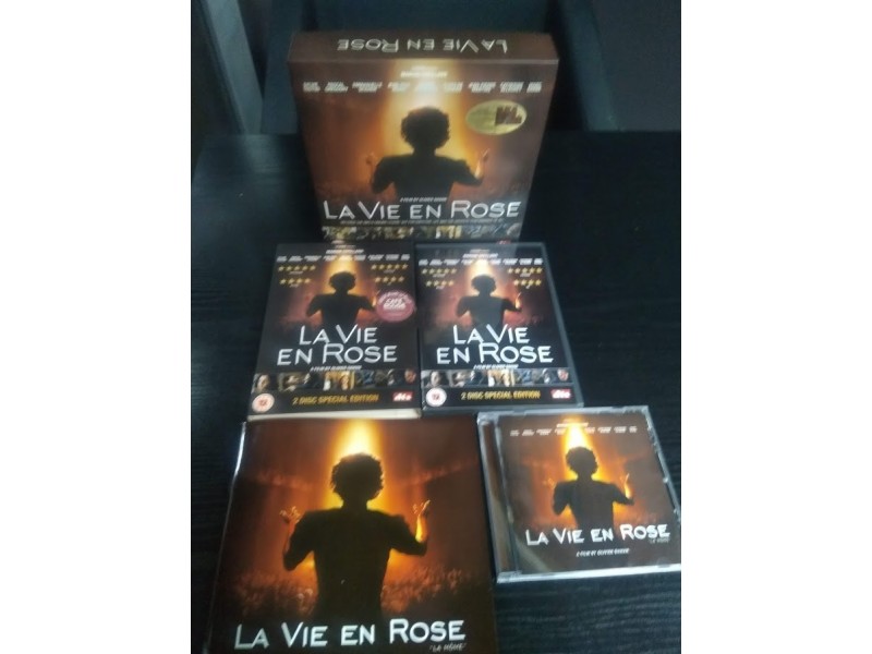 Edith Piaf - LA VIE EN ROSE lux box set RETKO!!!
