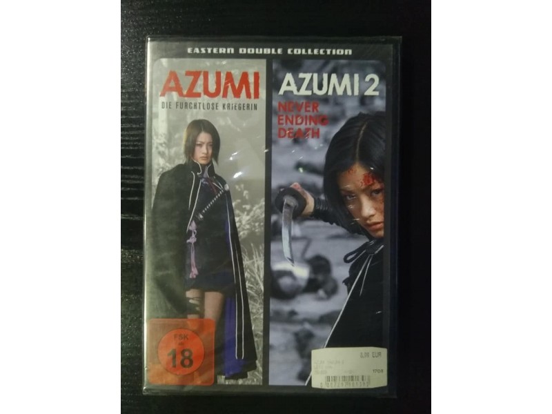 Azumi 1 + 2 Manga / Yū Koyama VRLO RETKO!!! NOVO!!!