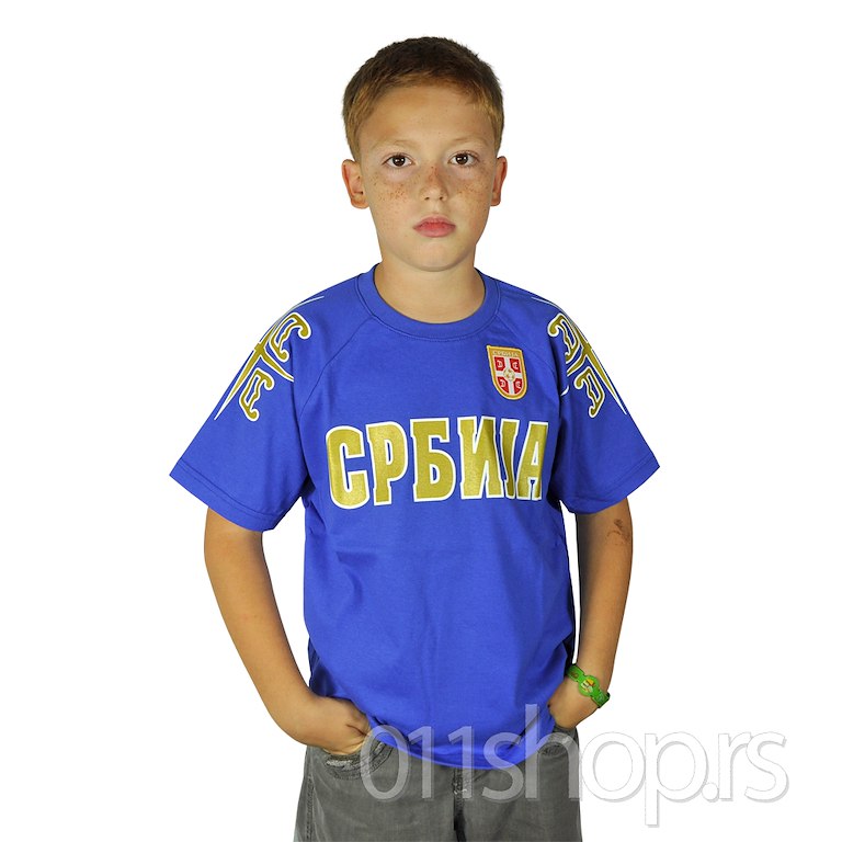Dečija majica FSS 4S - plava