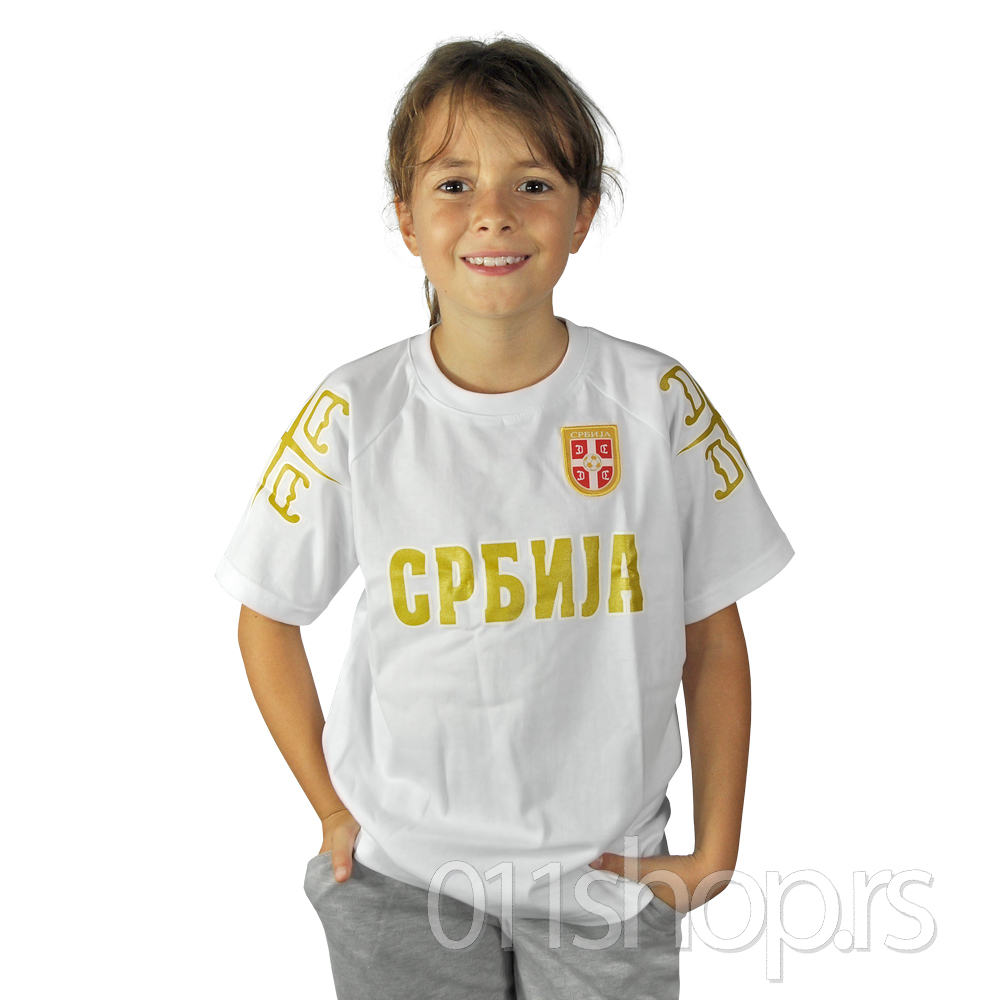 Dečija majica FSS 4S (bela ili crvena)