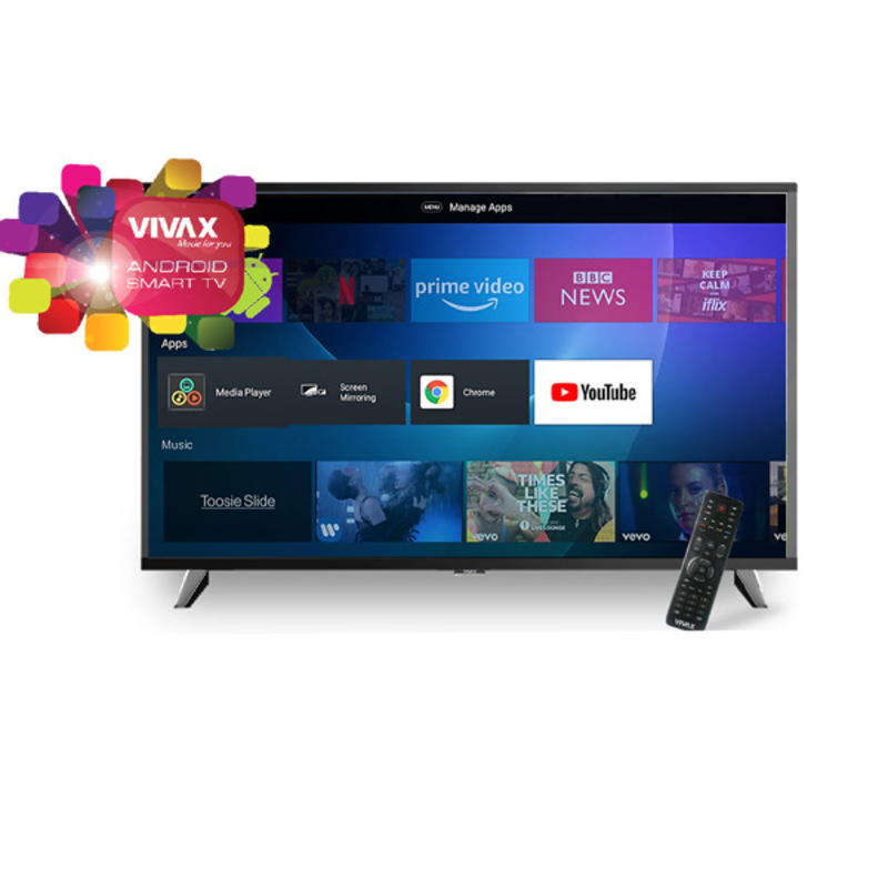 Televizor Vivax 39S60T2S2SM Smart, LED, HD Ready, 39"(99cm),DVB-T/C/T2/S
