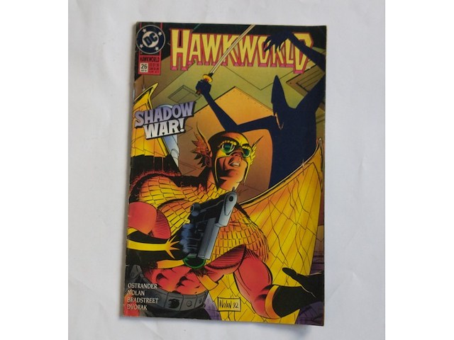 strip DC comics br. 26 HAWKWORLD Shadow War