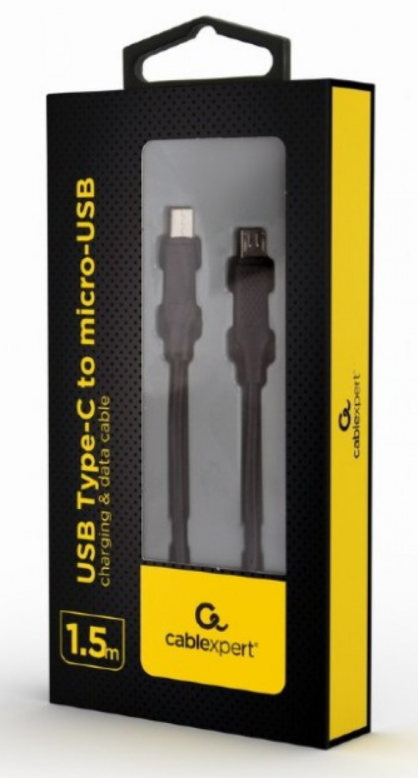 CC-USB2-CMMBM-1.5M Gembird USB Type-C to micro-USB charging & data cable, 1.5 m