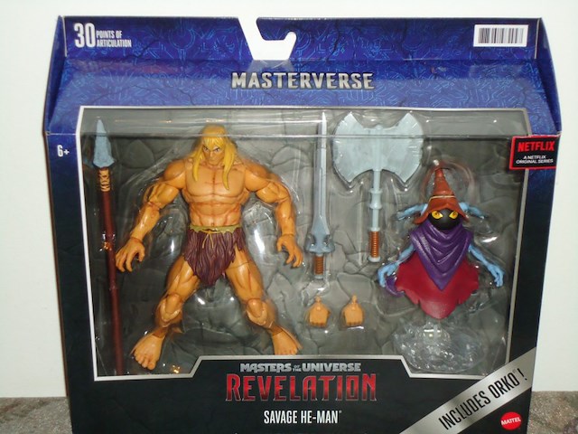 Masters of the Universe Revelation - Savage He-Man