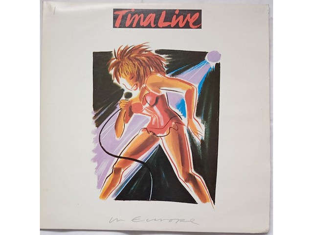 TINA  TURNER  -  2LP TINA  LIVE  IN  EUROPE