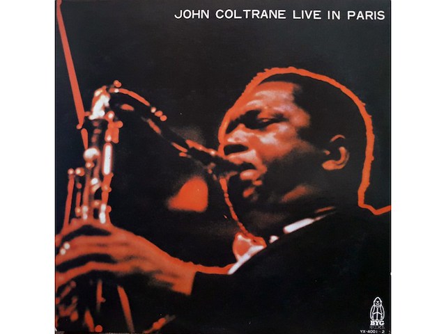2LP: JOHN COLTRANE - LIVE IN PARIS (JAPAN PRESS)