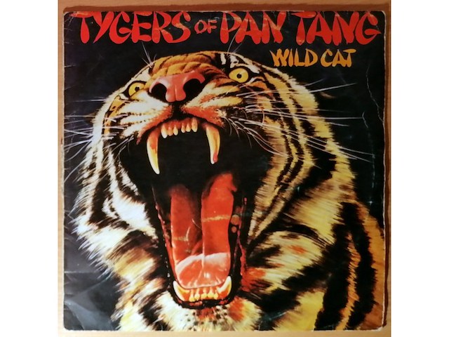 LP TYGERS OF PAN TANG - Wild Cat (1980) 1. pressing