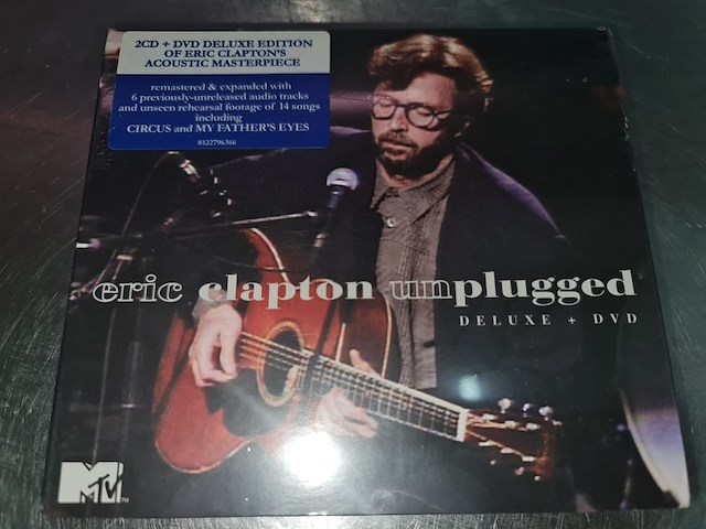 Eric Clapton - Unplugged 2CDa + DVD deluxe , U CELOFANU
