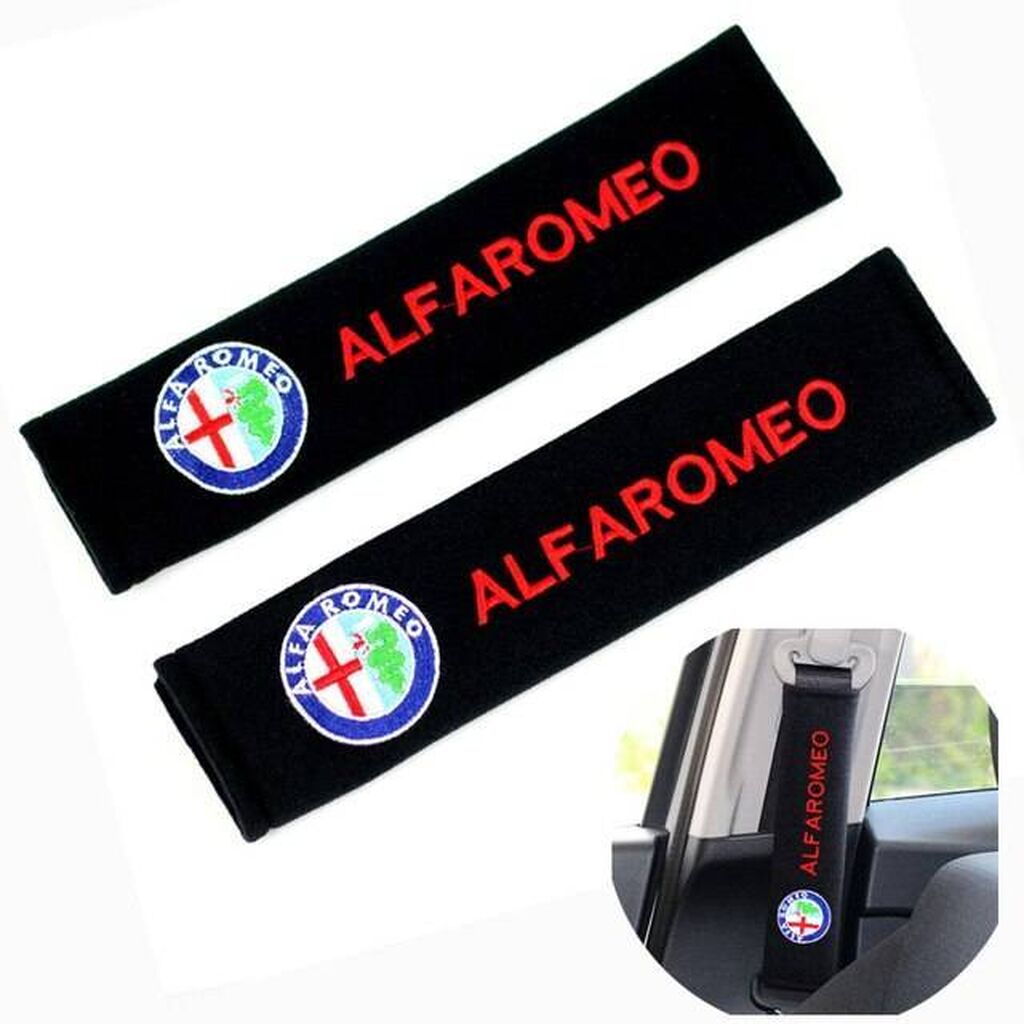 -Navlaka za pojas Alfa Romeo- set dva komada Elegantne navlake za