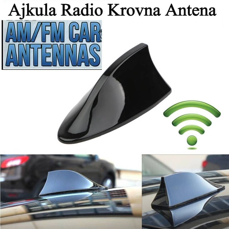 Ajkula Auto Krovna Radio Antena Vise o ovoj anteni mozete pogledati