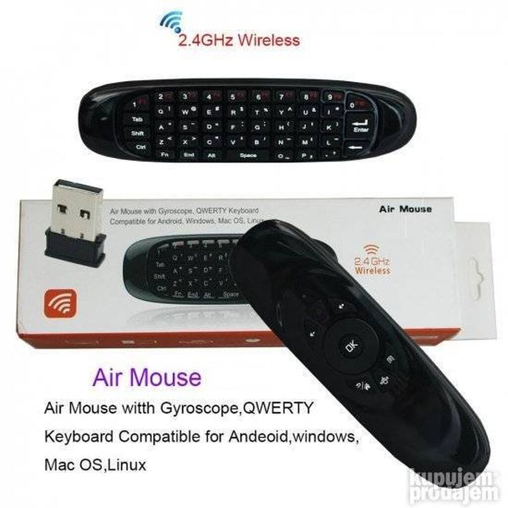 Air Mouse Daljinski Upravljač Air Mouse Daljinski Upravljač 3 u 1