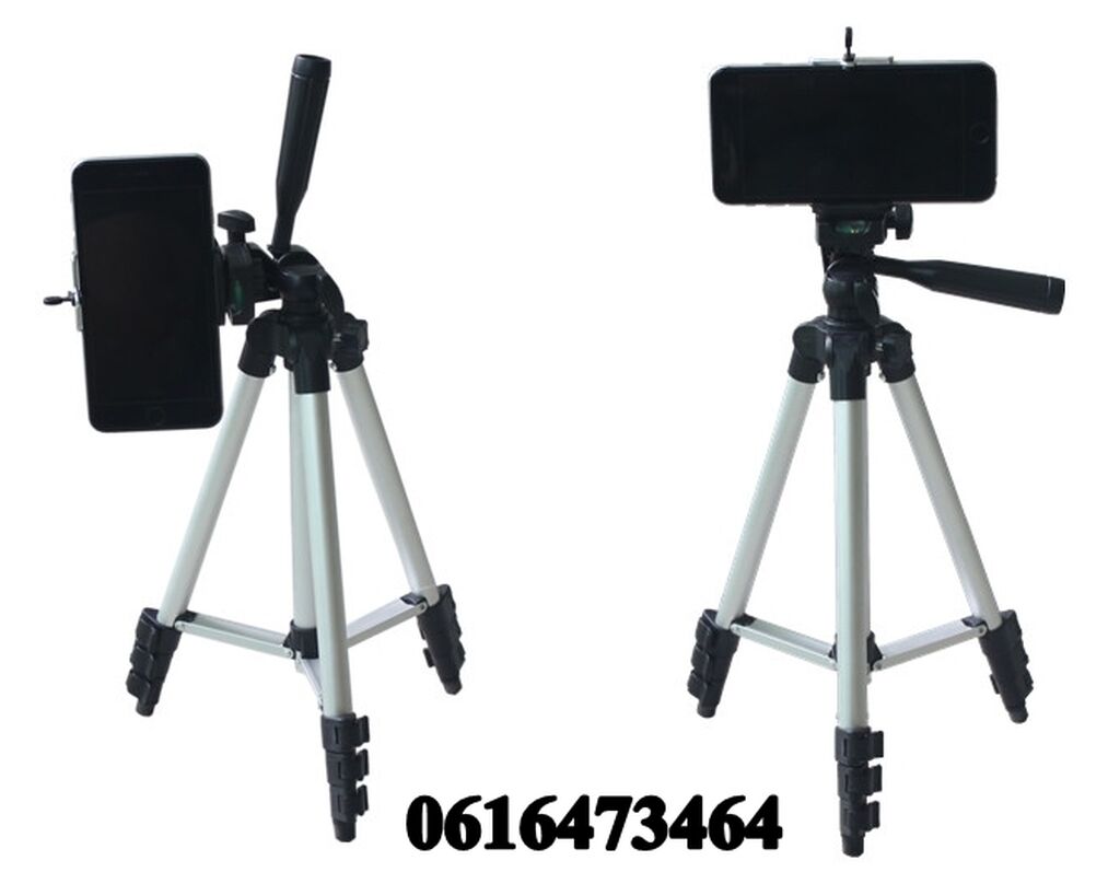 Tripod 105cm, Torba + Držač za Telefon Tripod (stativ) za