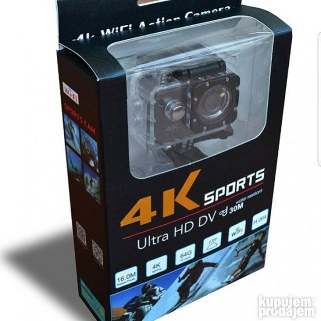 GoPro Sportska 4K Kamera ULTRA HD WiFi Odlična go pro
