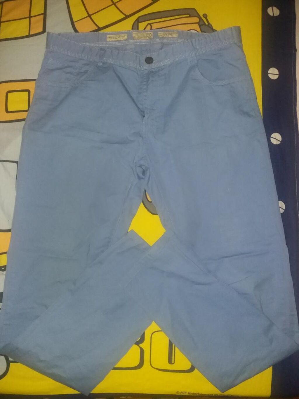 OVS muske farmerice- pantalone Vel.52. Nosene 2 puta Nebo plava boja