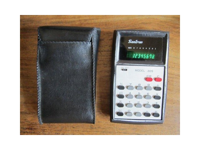 SANTRON 30S  - stari kalkulator iz 1975.godine