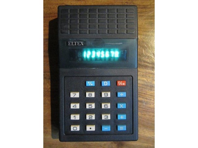 ELTEX 2008-NC - stari kalkulator iz 1977. godine