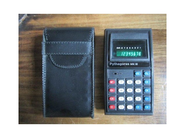 PYTHAGORAS MKIII - stari kalkulator iz 70-tih godina