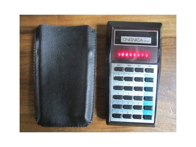 ONGNICA 3000 - stari kalkulator iz 197x. godine