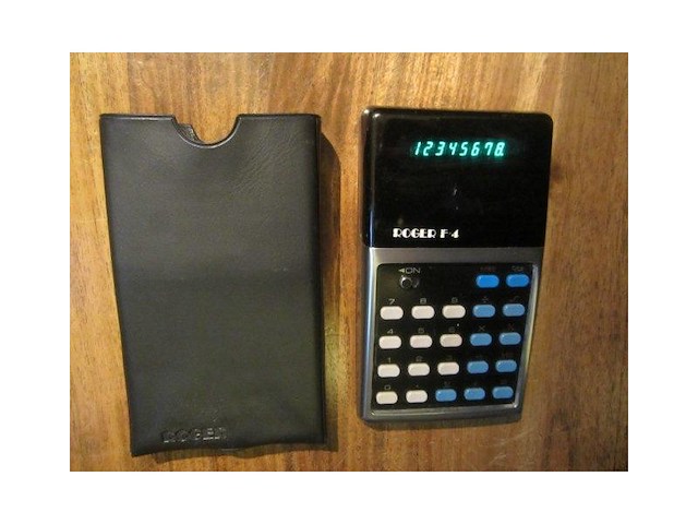 TOHOTRONIC ROGER F4 - stari kalkulator iz 1976.g