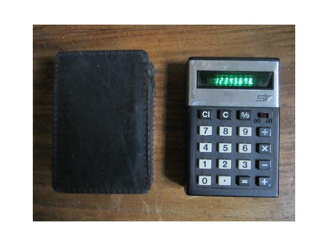 Sir EC 20-S  - stari kalkulator iz 1975.godine
