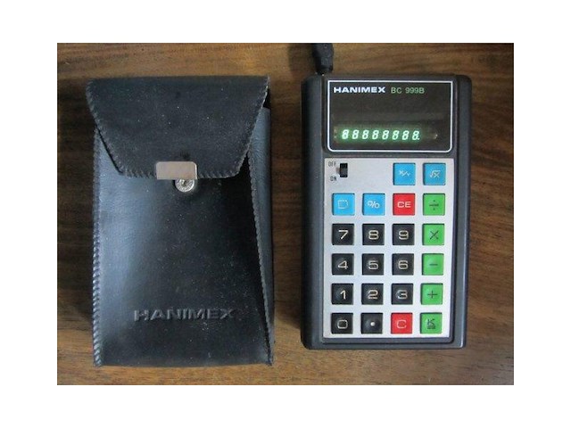 HANIMEX BC 999B - stari kalkulator iz 1975.godine
