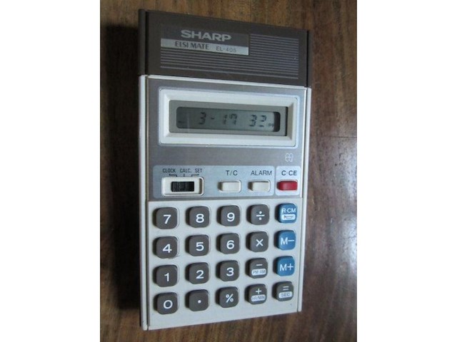 SHARP ElsiMate EL-405 - stari kalkulator sa satom