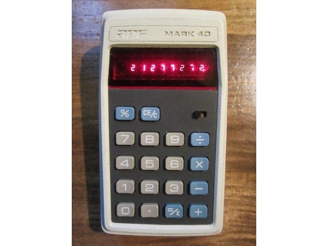APF Mark 40  stari kalkulator - NEISPRAVAN