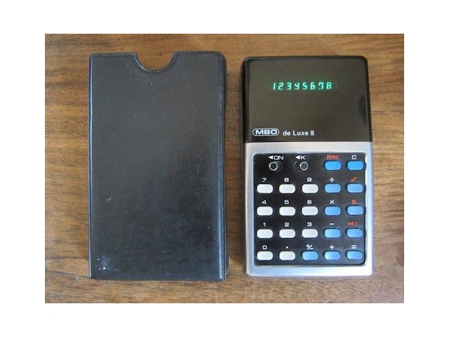 MBO De Luxe III - stari kalkulator iz 1974. godine