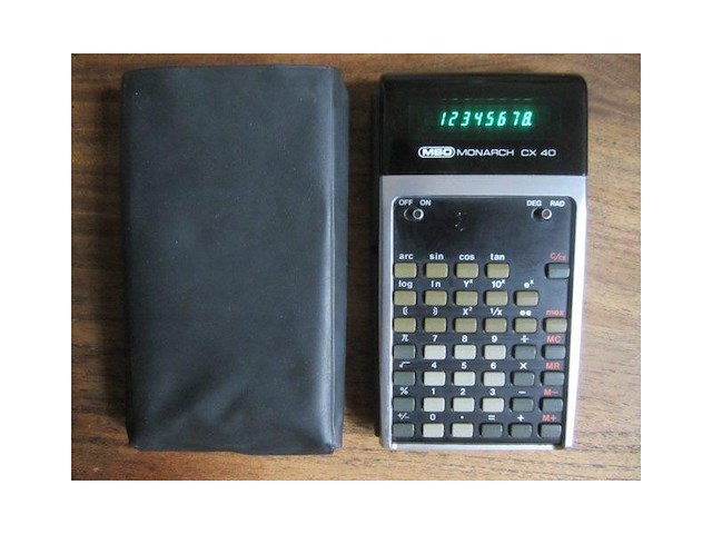 MBO Monarch CX40 - stari kalkulator iz 1975. godine