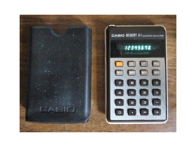 CASIO  Memory A-1  stari kalkulator