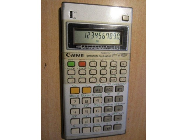 CANON F-73P Scientific/Statistical kalkulator