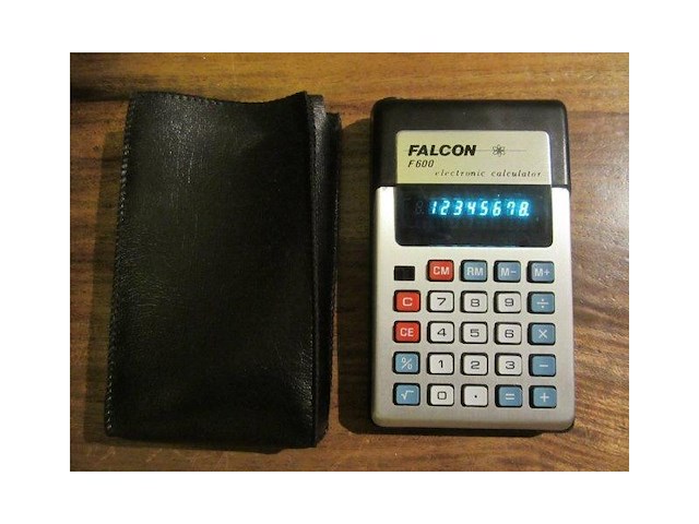 FALCON  F600 - stari kalkulator iz 1975.god.