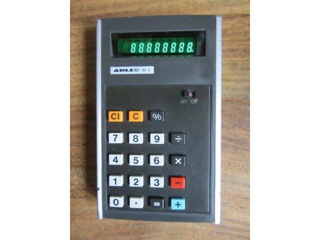 ADLER 80 C - stari kalkulator iz 1975. godine