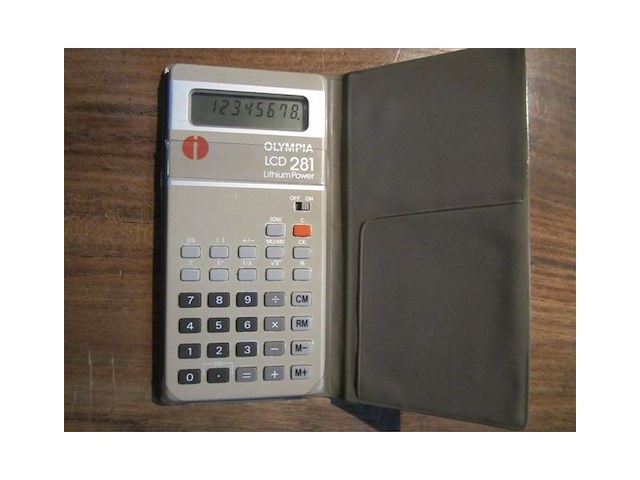 OLYMPIA  LCD 281 - kalkulator
