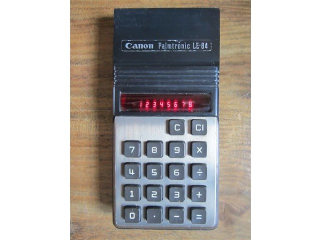 CANON Palmtronic LE-84, stari kalkulator iz 1974.godine