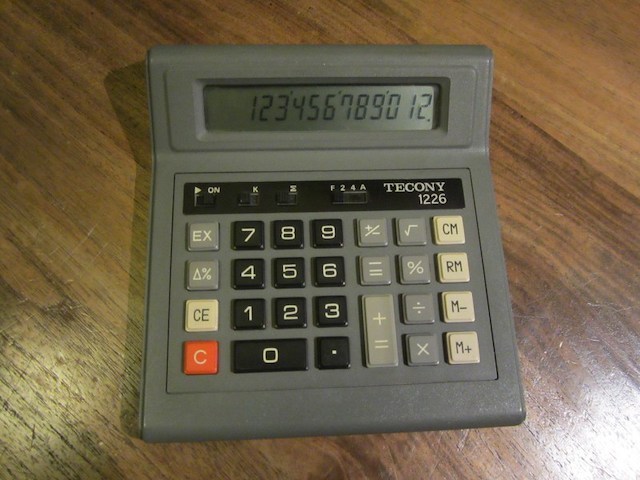 TECONY 1226- stari kalkulator