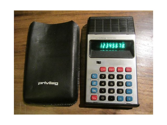 PRIVILEG 838 MD - stari kalkulator