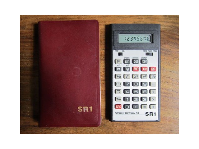Schulrechner SR1 - stari kalkulator