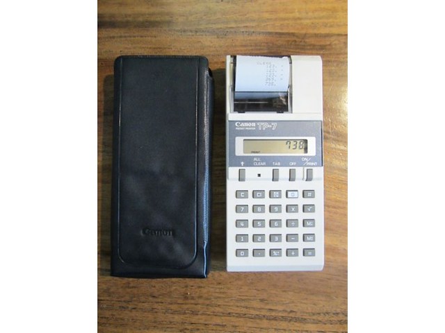 Canon TP-7 kalkulator sa printerom