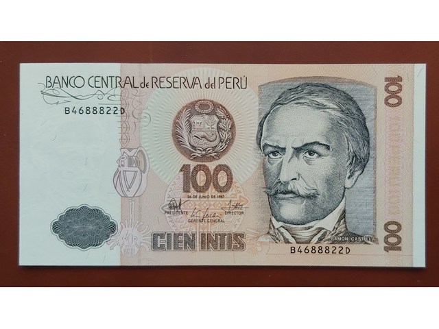 Peru 100 INTIS 1987