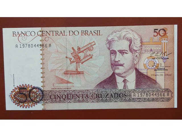 Brasil 50 CRUZADOS 1987